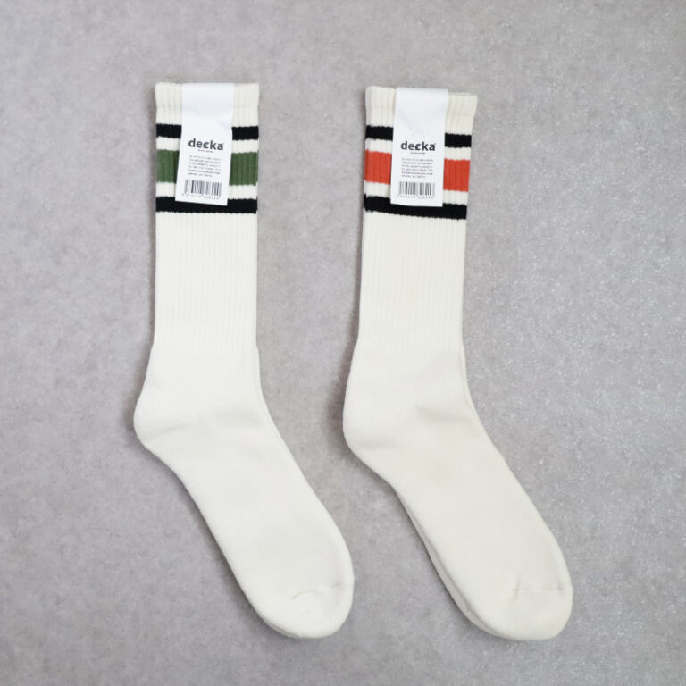decka 80’s Skater Socks | Japan Limited Edition – by CITRON
