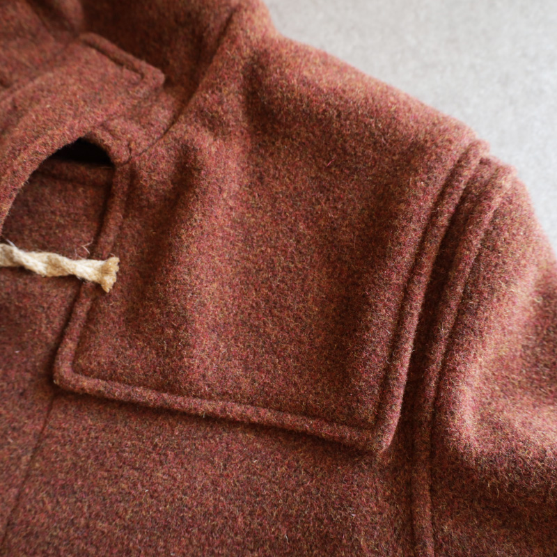 GLOVERALL MONTY DUFFLE COAT RUST – by CITRON