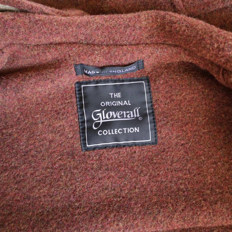 GLOVERALL MONTY DUFFLE COAT RUST – by CITRON