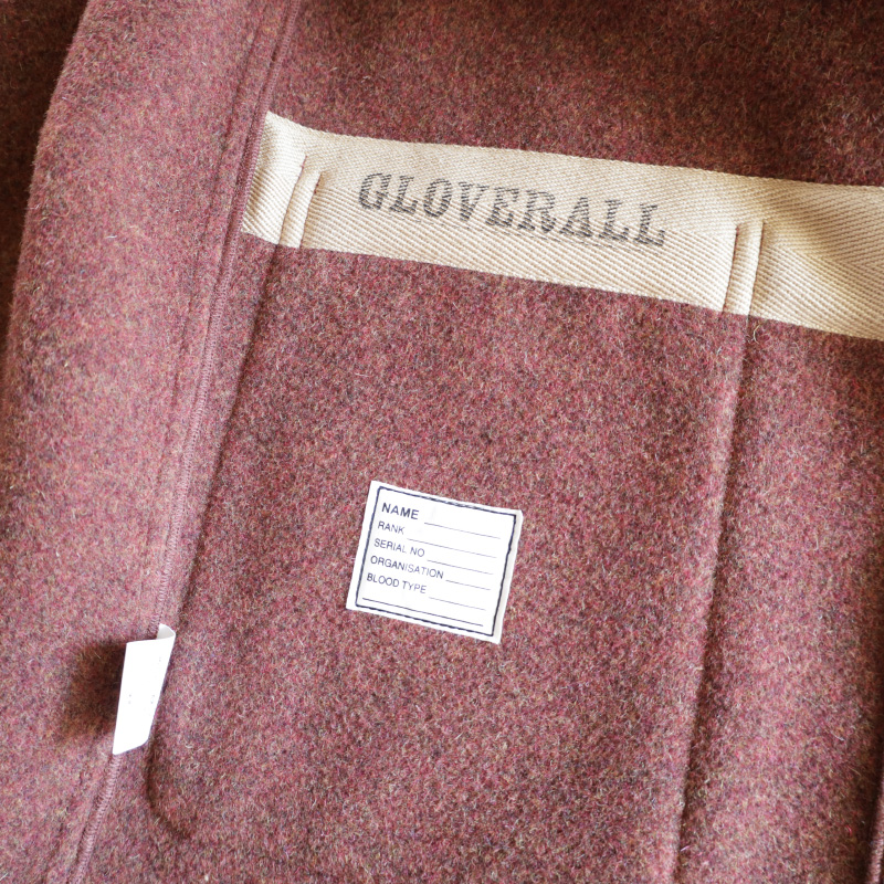 GLOVERALL MONTY DUFFLE COAT RUST – by CITRON