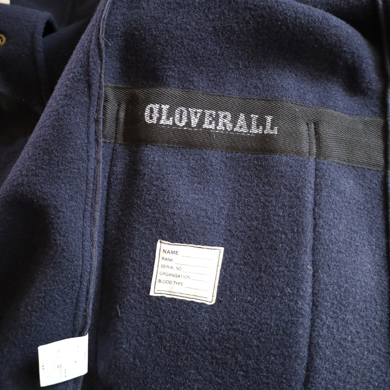 GLOVERALL MONTY DUFFLE COAT NAVY – by CITRON