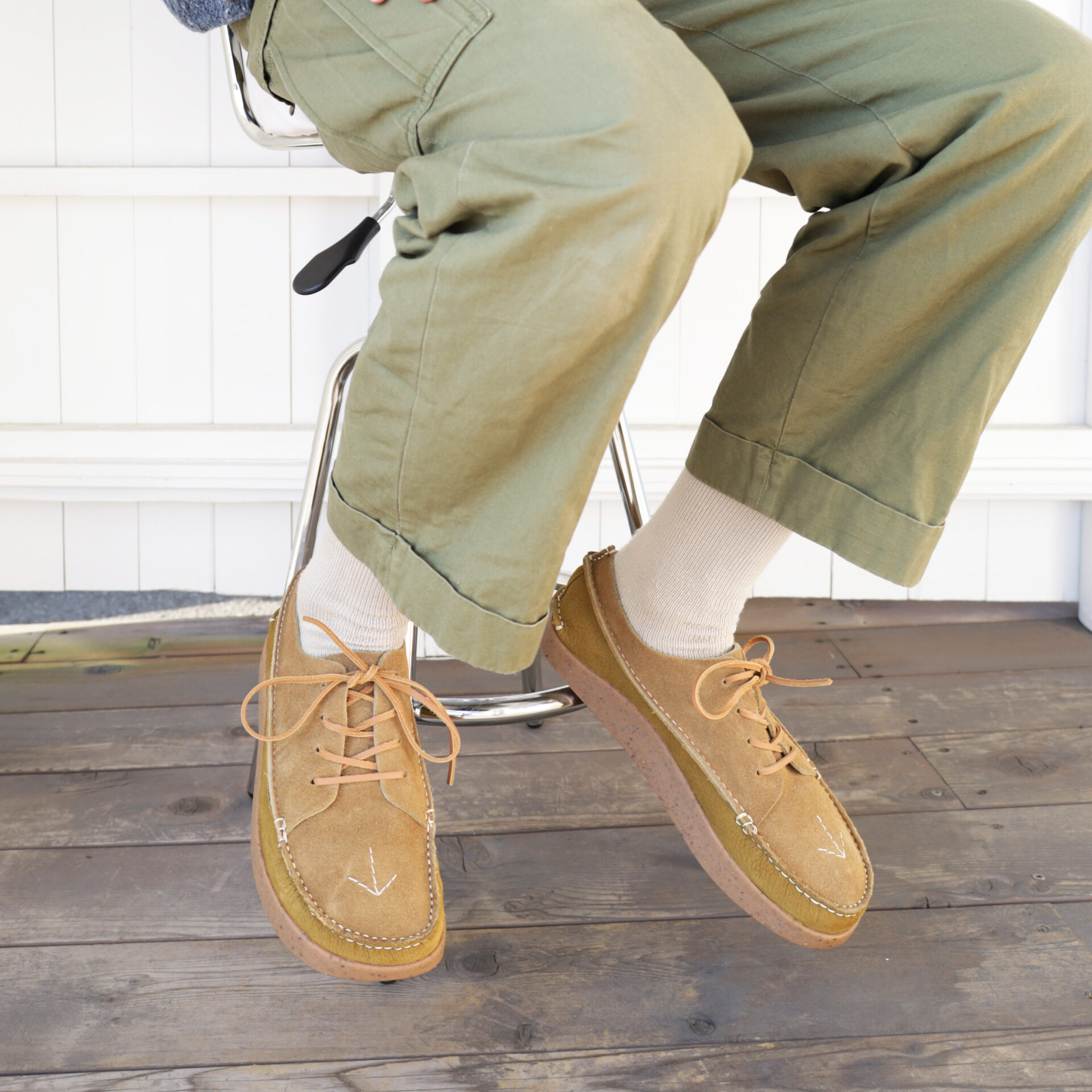 Nigel Cabourn×Yogi Footwear FINN Ⅱ Beige – by CITRON