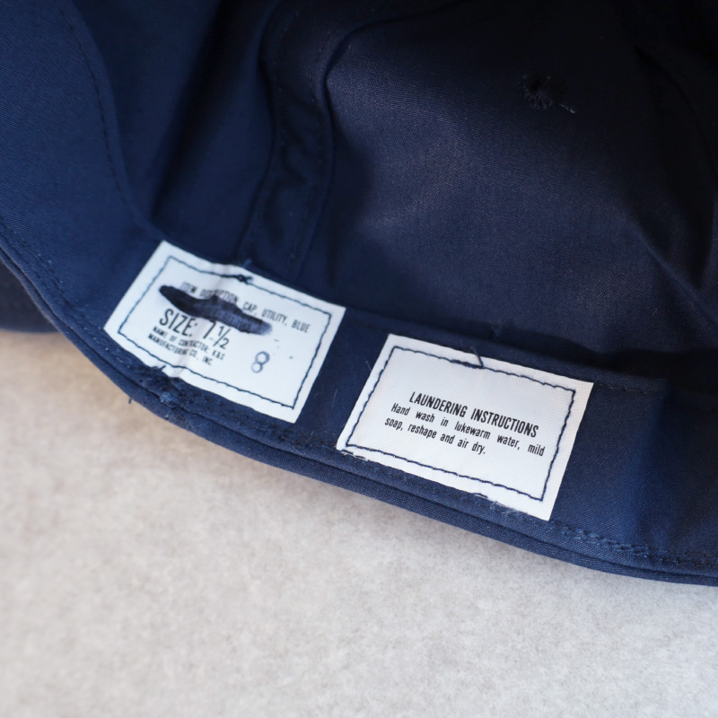 DEAD STOCK US NAVY UTILITY CAP 80’s – by CITRON