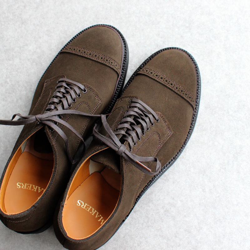 MAKERS WORK OUT BLUCHER BROWN SUEDE – by CITRON