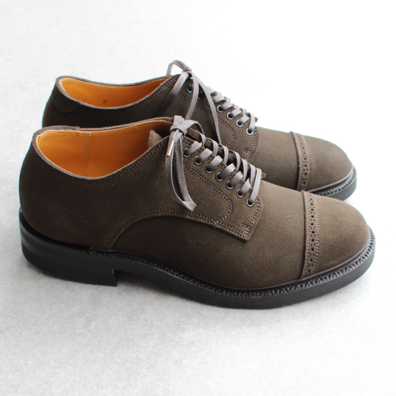 MAKERS WORK OUT BLUCHER BROWN SUEDE – by CITRON