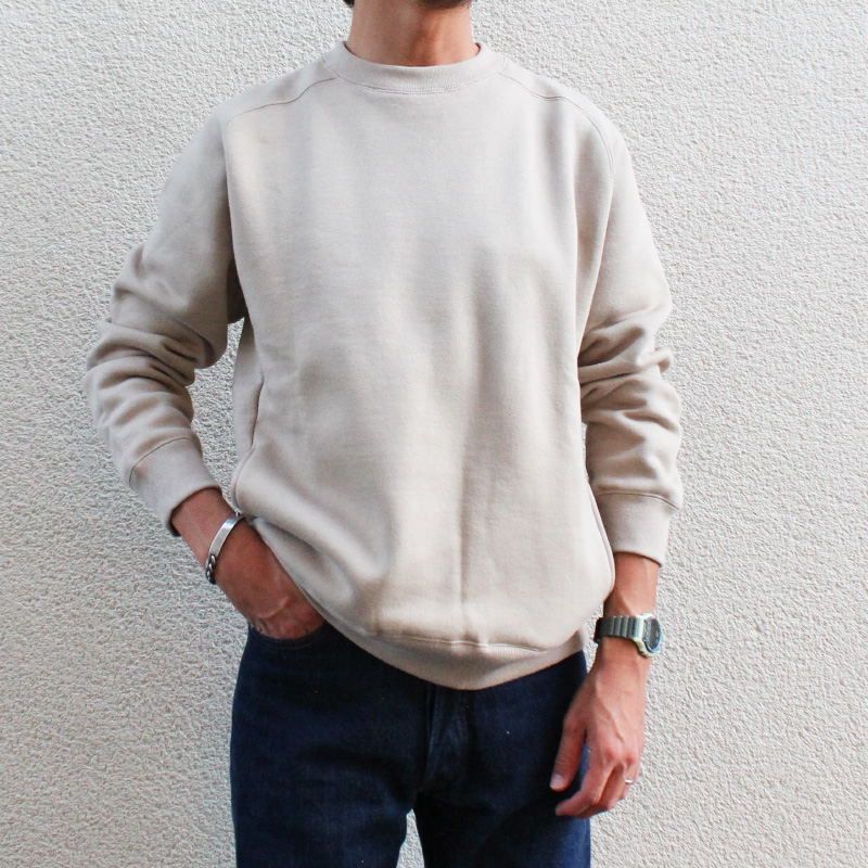 comm. arch. Rec: Spanish Pima Sweat P/O lt.mocha – by CITRON