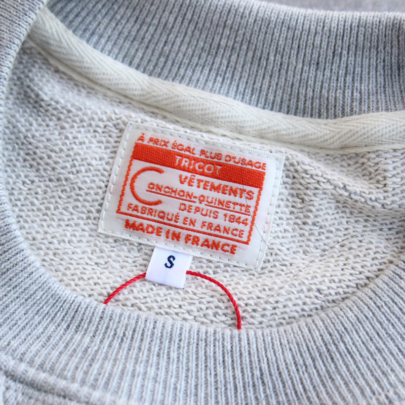 CONCHON QUINETTE ”LE PULL COW-BOY” Grey – by CITRON