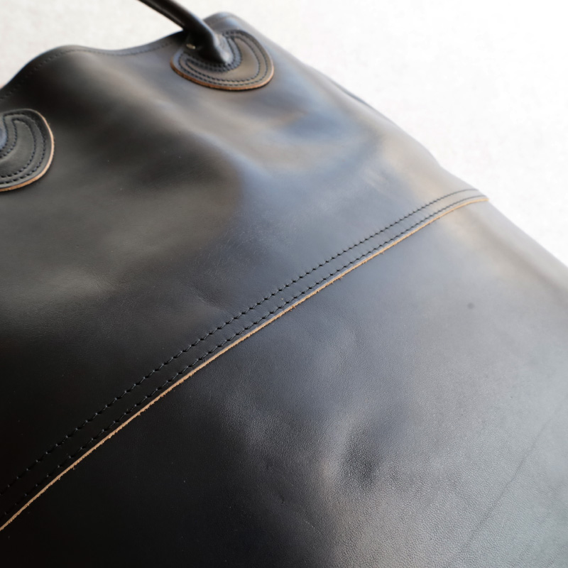 Bark Outsiders “OLD CARRY TOTE ” BLACK (Core Brown)” – by CITRON