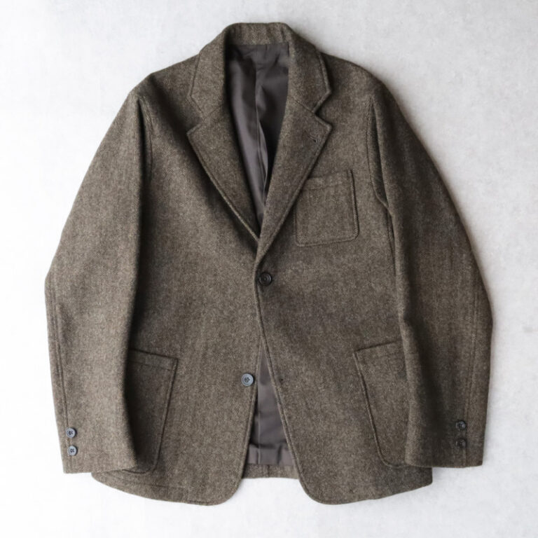 WORKERS Walcott Jacket, Ichinomiya Tweed – by CITRON