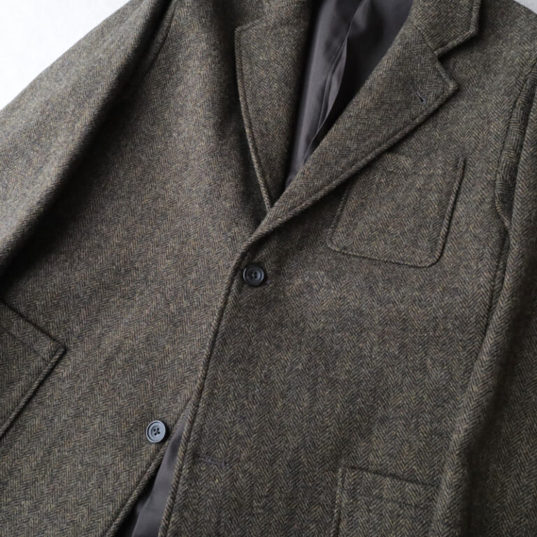 WORKERS Walcott Jacket, Ichinomiya Tweed – by CITRON