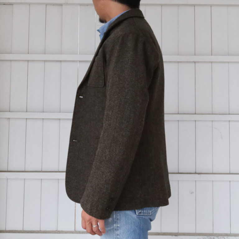 WORKERS Walcott Jacket, Ichinomiya Tweed – by CITRON