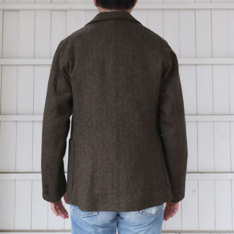 WORKERS Walcott Jacket, Ichinomiya Tweed – by CITRON