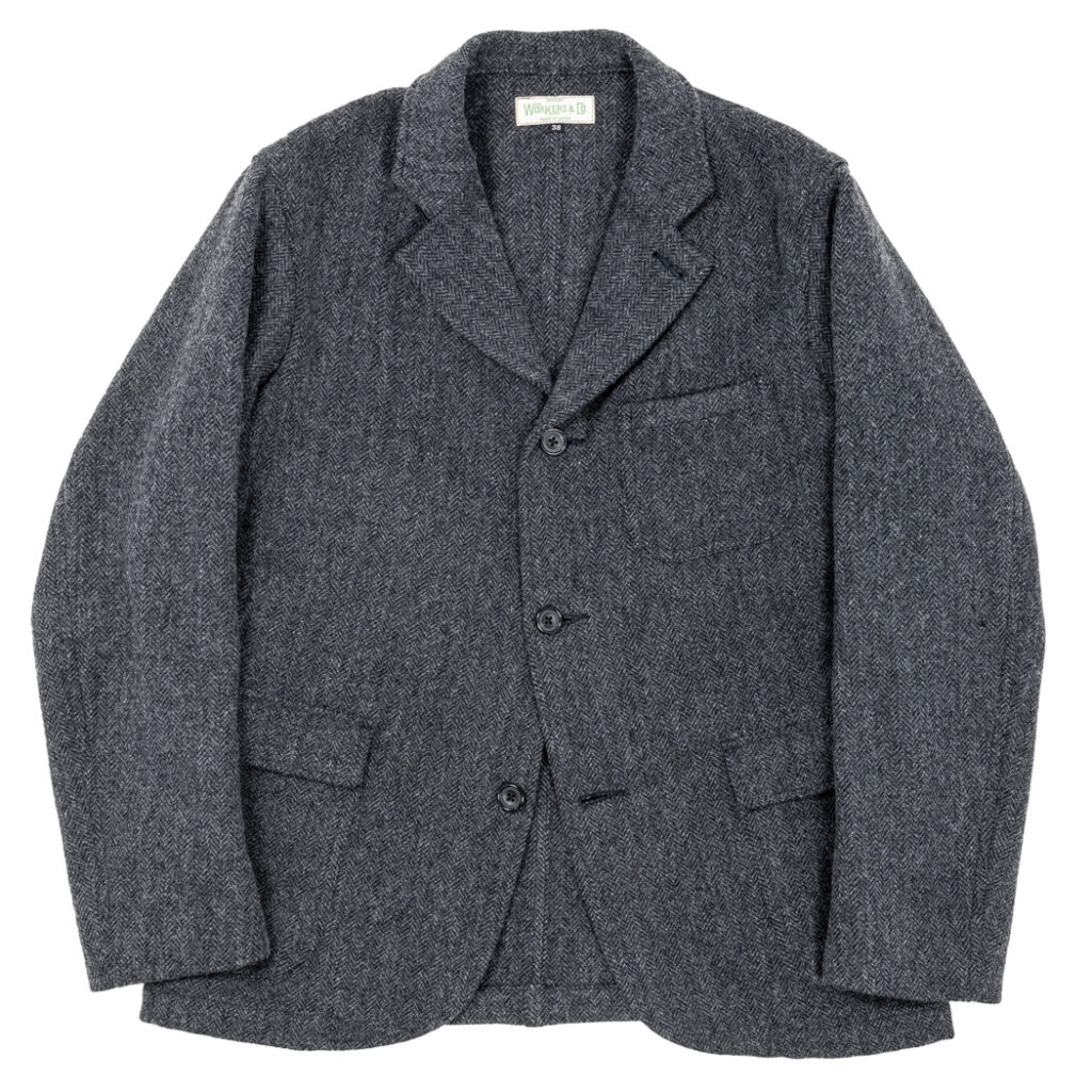 WORKERS Lounge Jacket Wool Cotton Tweed – by CITRON