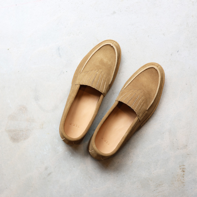 TEP_P KDM 001 EASY LOAFER Suede – by CITRON