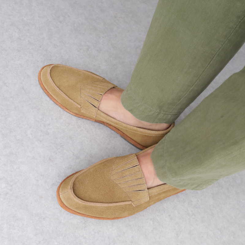 TEP_P KDM 001 EASY LOAFER Suede – by CITRON