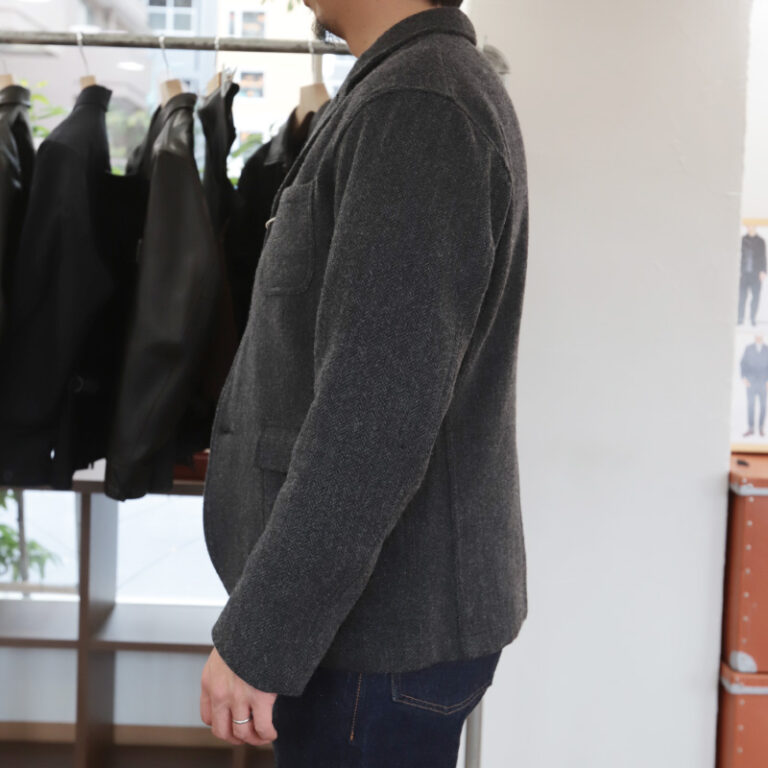 WORKERS Lounge Jacket Wool Cotton Tweed – by CITRON