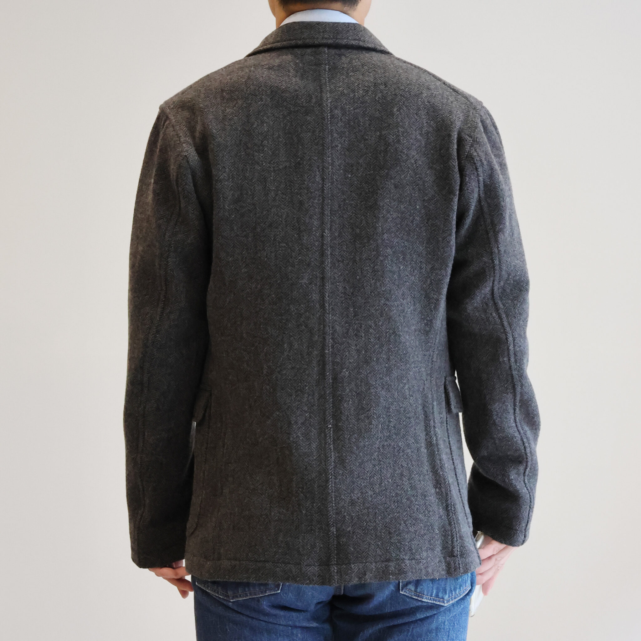 WORKERS Lounge Jacket Wool Cotton Tweed – by CITRON